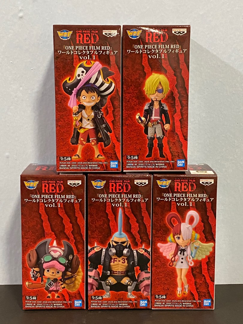 [NEW] One Piece - WCF - Film Red Vol. 1, Hobbies & Toys, Toys & Games ...