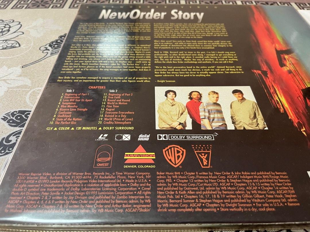 New Order Story Laser Disc Rare, Hobbies & Toys, Music & Media, CDs ...