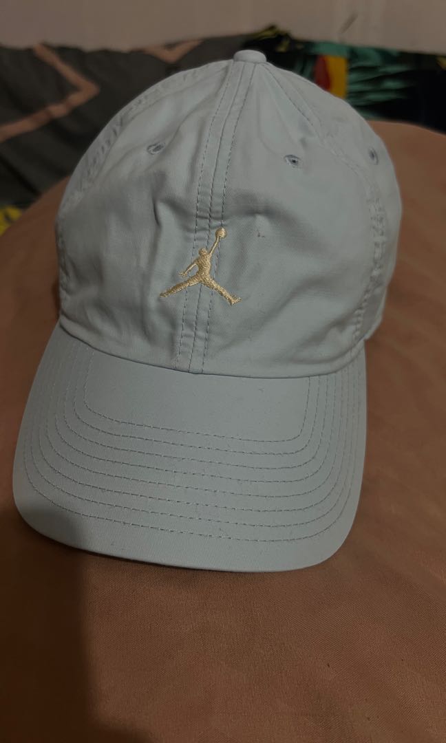 NIKE JORDAN CAP (light blue), Men's Fashion, Watches & Accessories ...