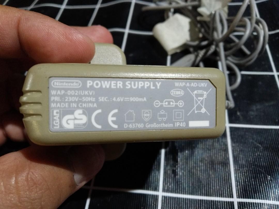 Nintendo Power Supply Cable, Video Gaming, Gaming Accessories, Cables ...