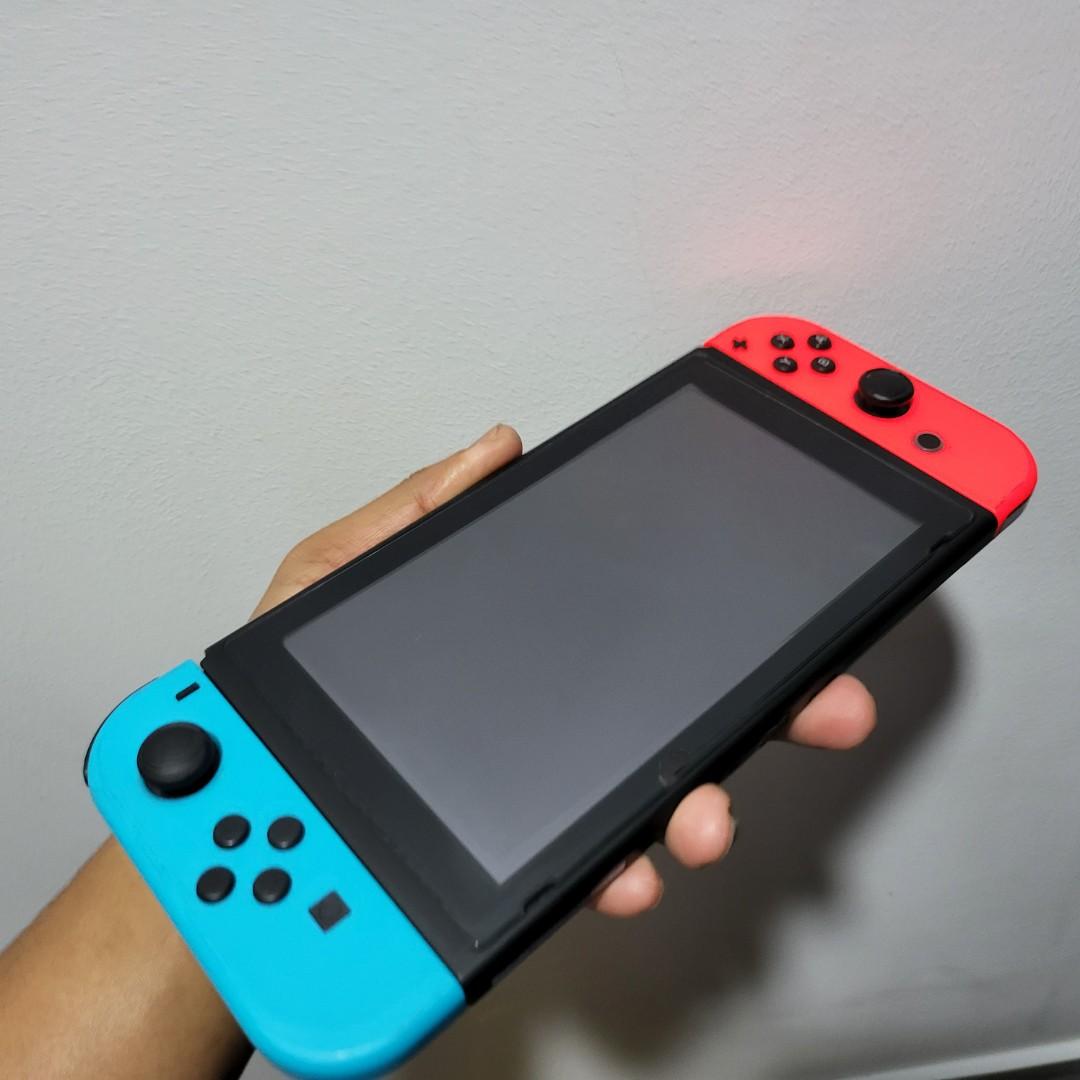 Nintendo Switch V1 Modded Atmosphere w/ 512gb sdcard w/ RCM Full Set w ...