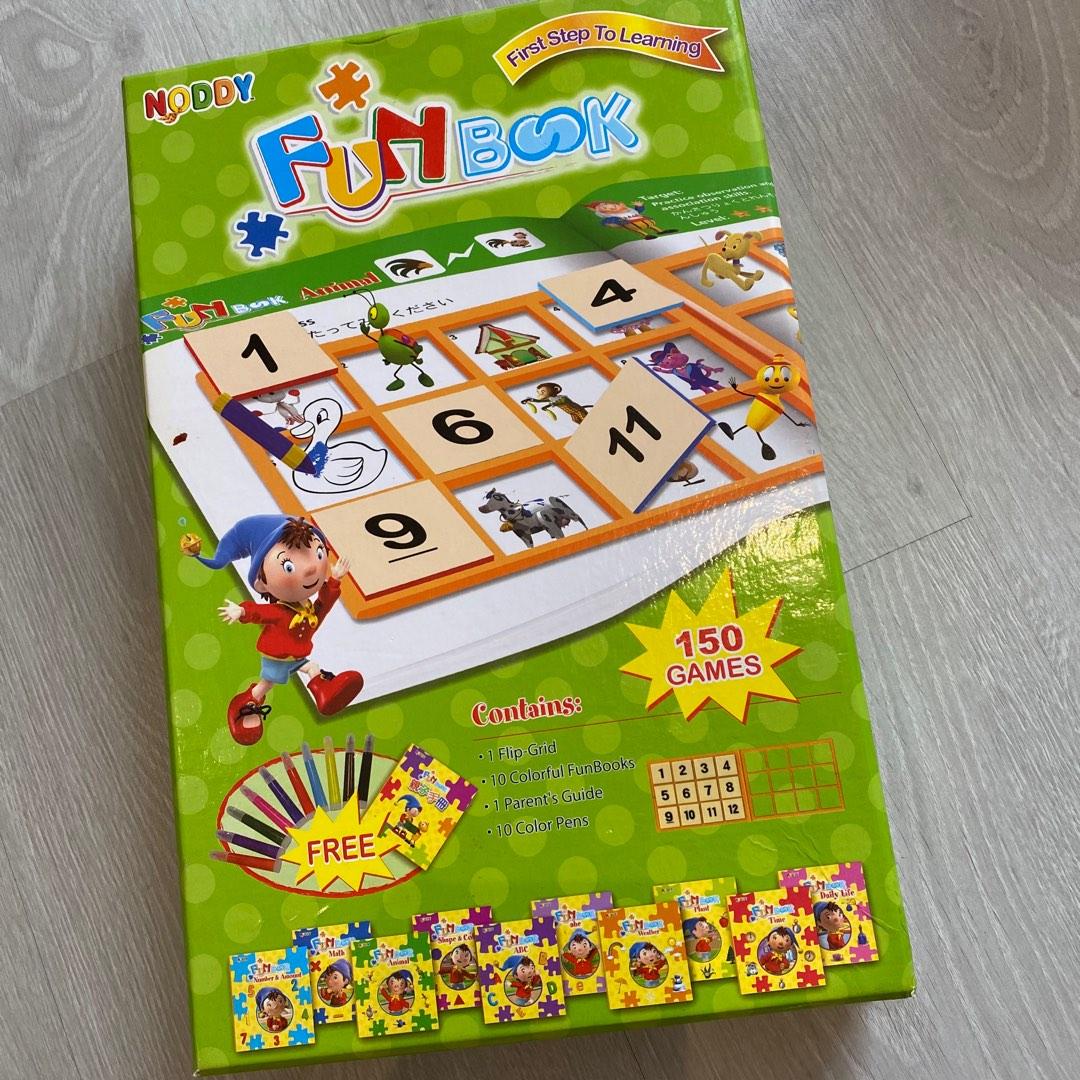 Noddy Fun Book set - Shichida / puzzles / brain training, Hobbies ...