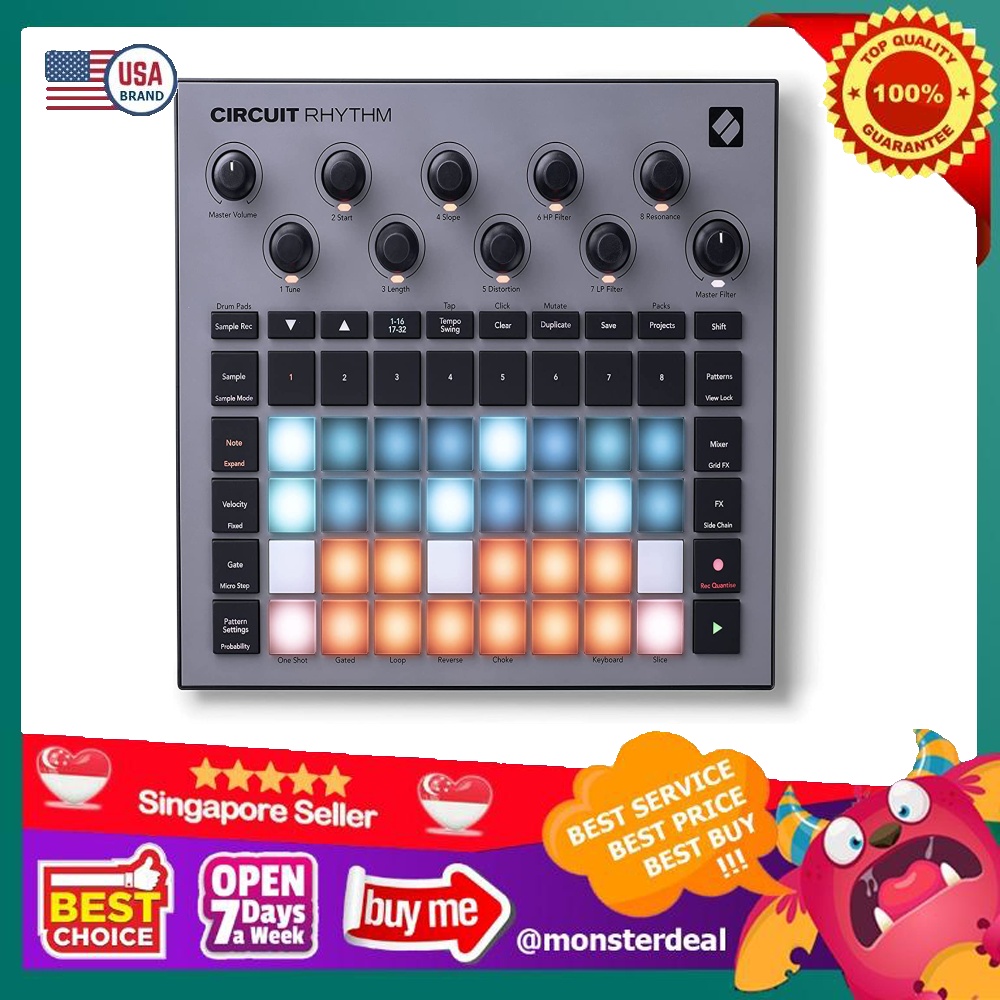 Novation Circuit Rhythm Standalone Sampler, Audio, Other Audio ...