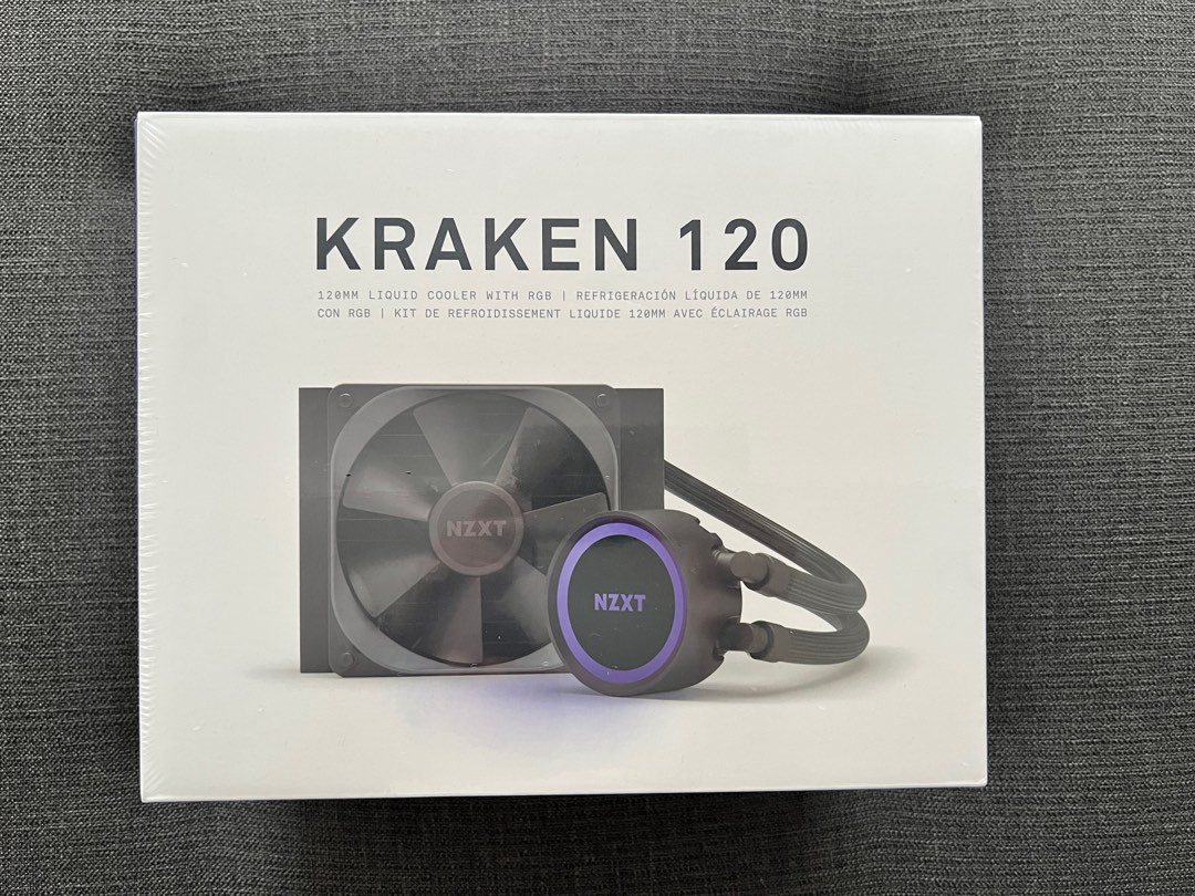 NZXT Kraken 120 - BNIB, Computers & Tech, Parts & Accessories, Computer ...