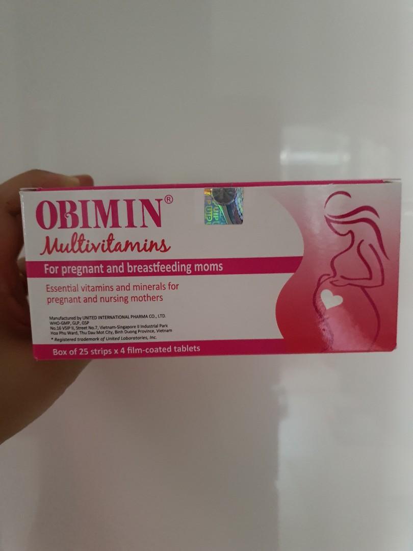 Obimin multivitamins, Health & Nutrition, Health Supplements, Vitamins ...
