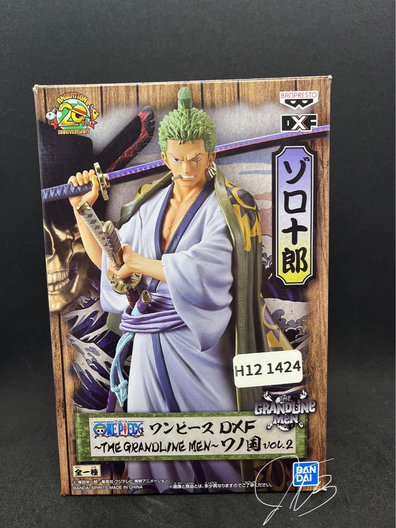 One Piece (OP) - GLM DXF Wano - Roronoa Zoro, Hobbies & Toys, Toys ...