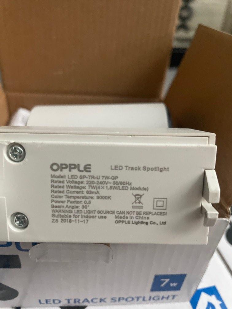 Opple LED track Light, Furniture & Home Living, Lighting & Fans ...