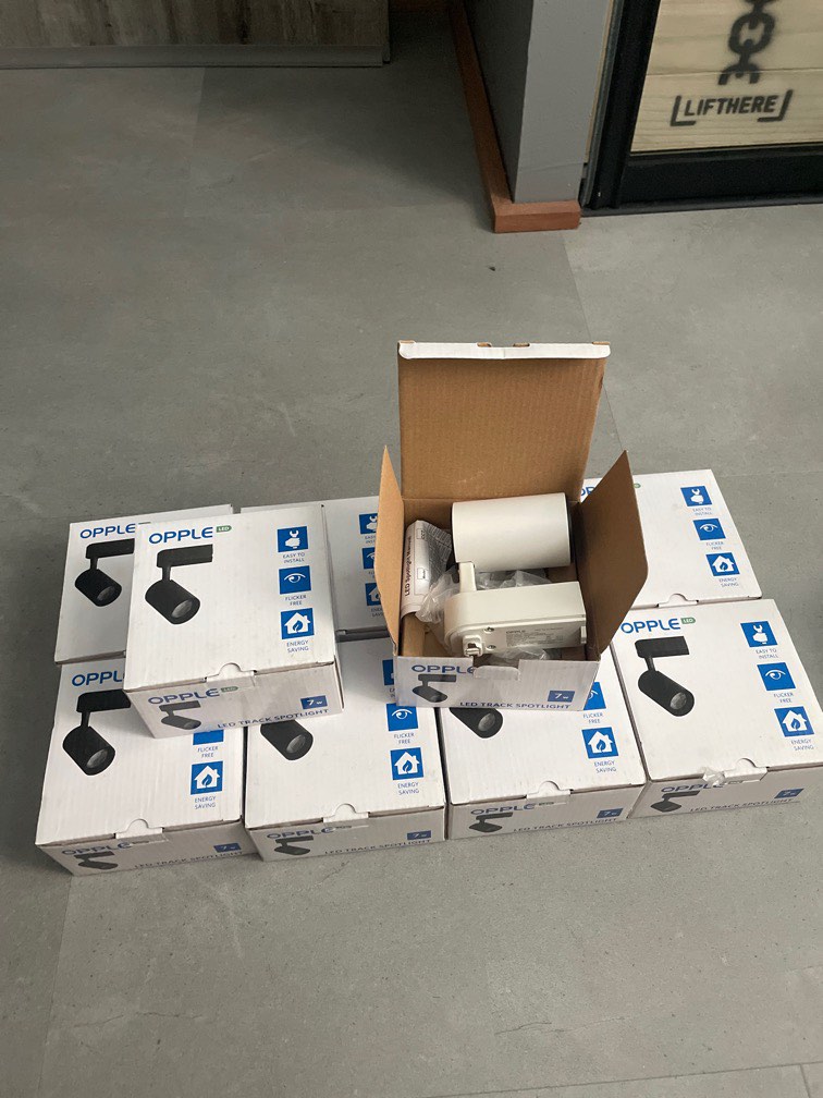 Opple LED track Light, Furniture & Home Living, Lighting & Fans ...