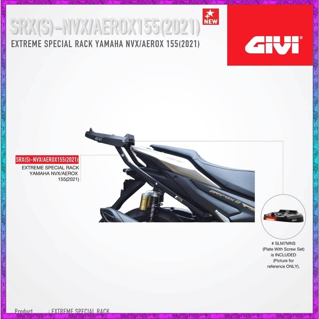 ORIGINAL GIVI YAMAHA NVX V2 MONORACK, Auto Accessories on Carousell