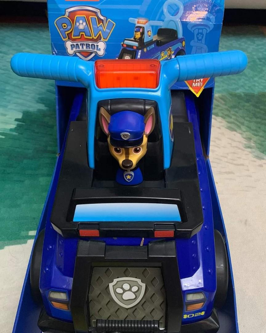 PAW PATROL Chase Cruiser Ride - On Vehicle, Hobbies & Toys, Toys ...