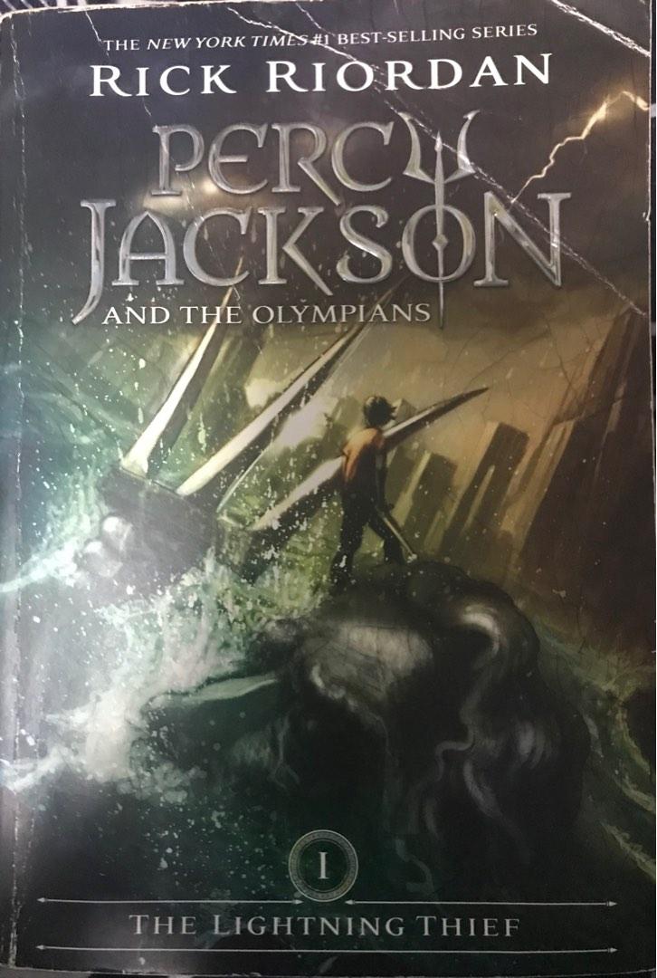 Percy Jackson & the Olympians Book 1 (Lightning Thief), 興趣及遊戲, 書本 & 文具 ...