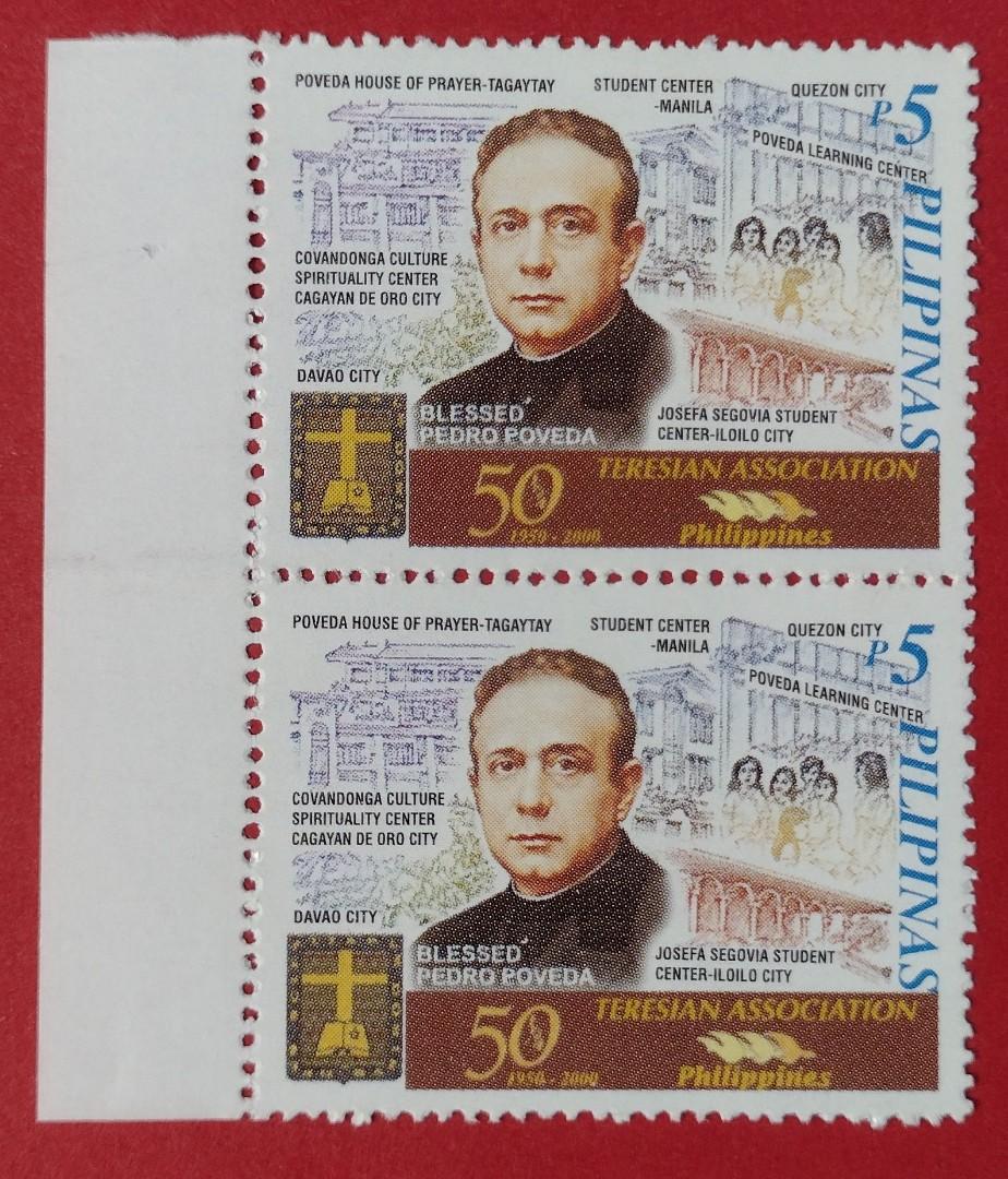 Philippines 2000 : Teresian Association Phils . 50th Anniversary , pair ...