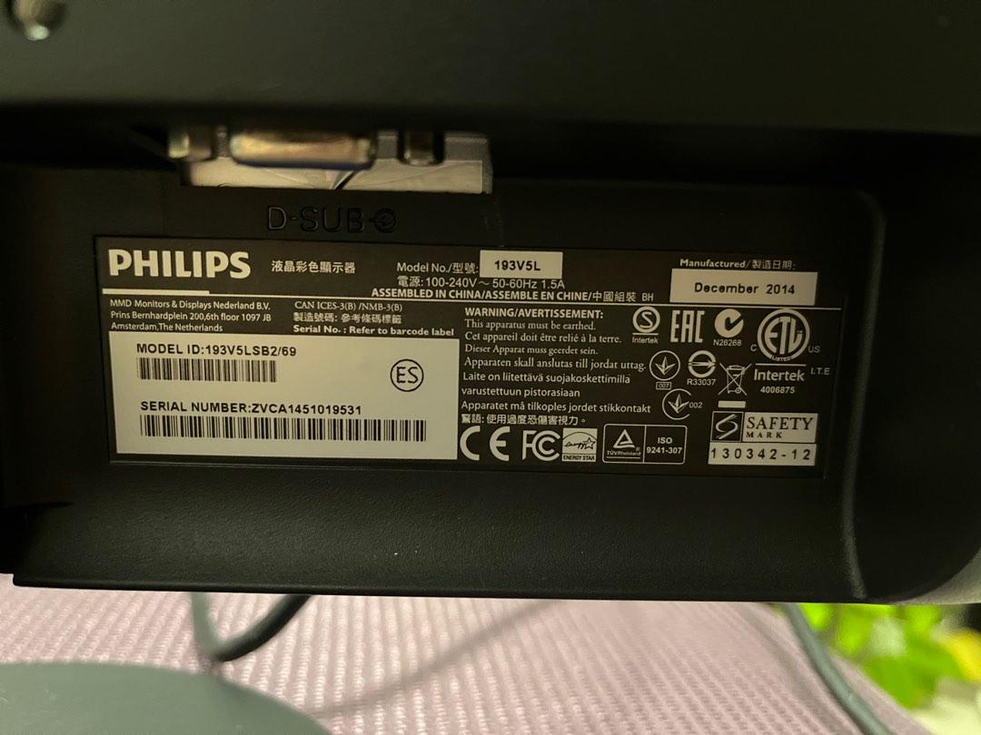Philips LED Monitor, Computers & Tech, Parts & Accessories, Monitor ...