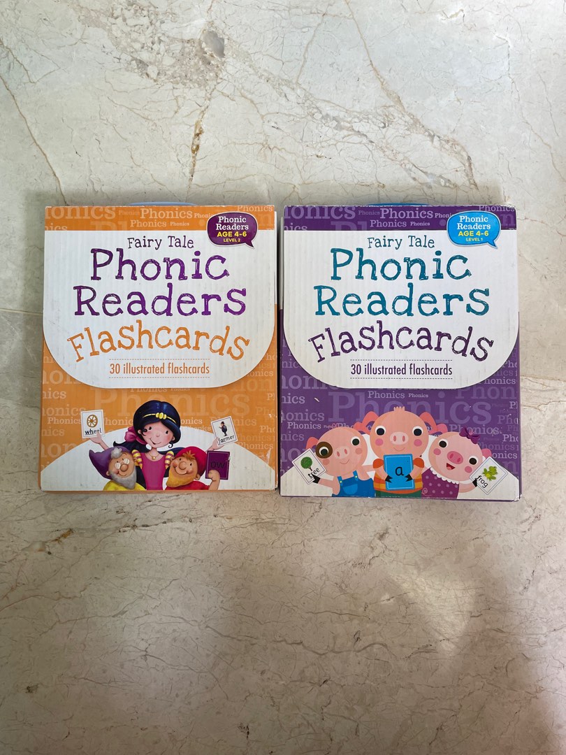 Phonics Flaahcards, Hobbies & Toys, Books & Magazines, Children's Books ...