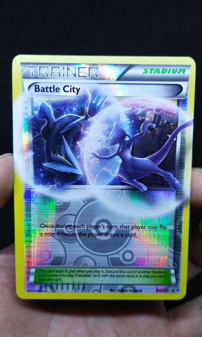 Pokemon Card - BATTLE CITY # BW39 (MEWTWO COLLECTION BOX) BLACK & WHITE ...