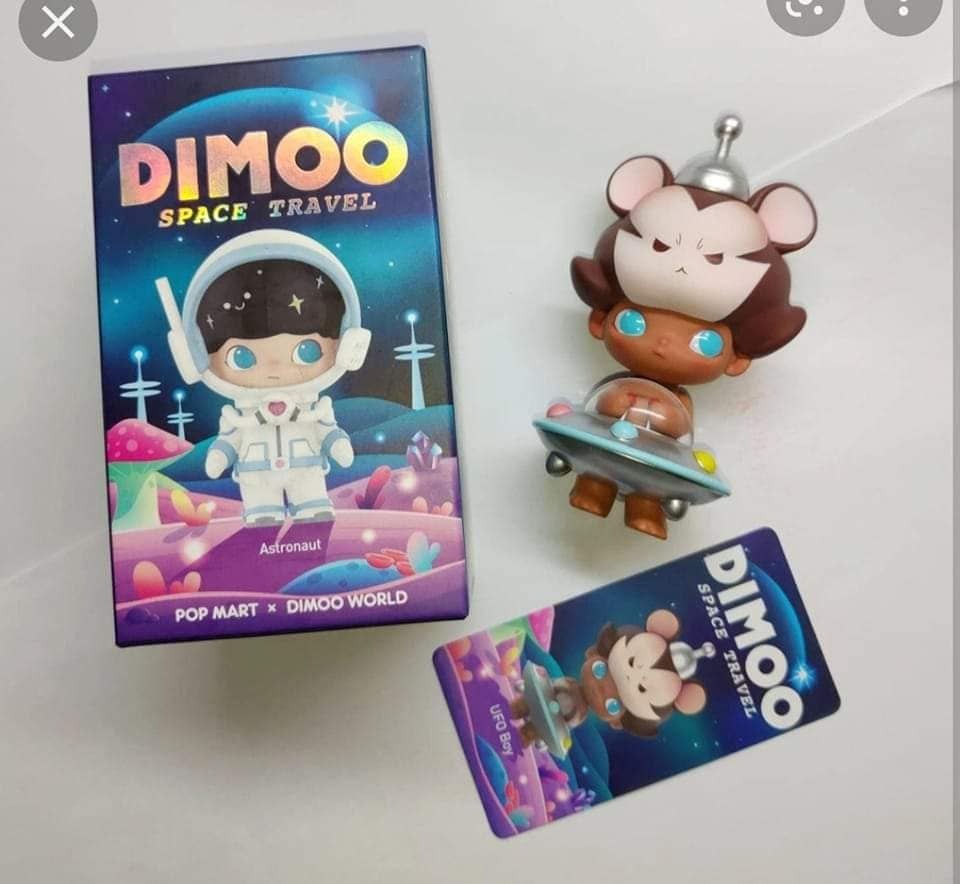 popmart dimoo space travel ufo boy, Hobbies & Toys, Toys & Games on ...
