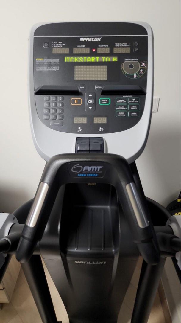 Precor 835 AMT adaptive motion trainer elliptical 專業健身中心 太空慢步機 / 樓梯機 ...