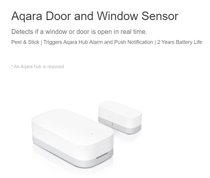 [Pre-Order] Aqara Door Sensor - Aqara Window Sensor - Smart Home ...