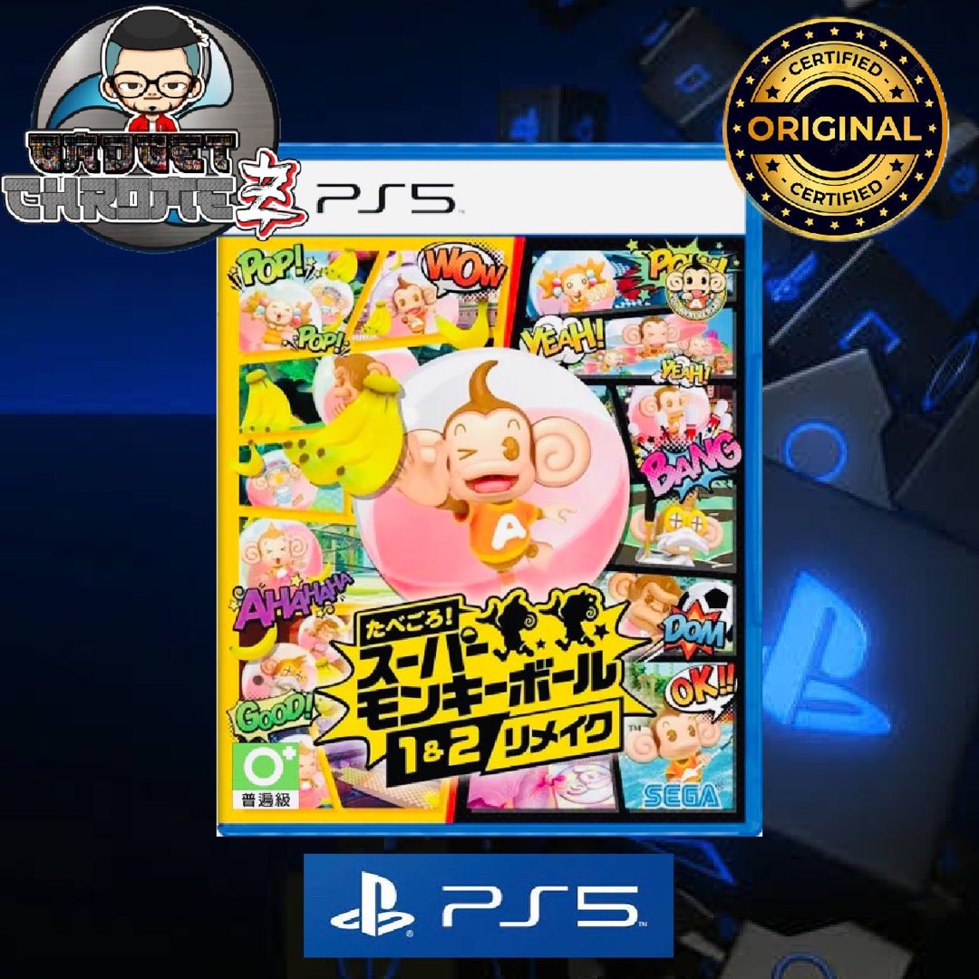 PS5 | Super Monkey Ball 1 & 2 | BRANDNEW, Video Gaming, Video Games ...