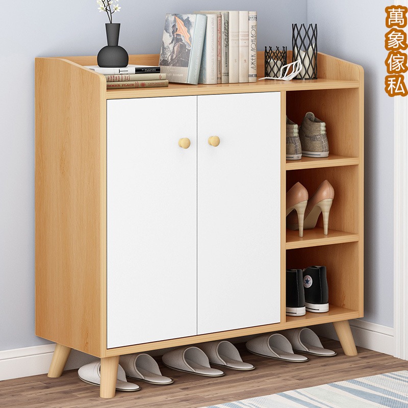 QS133【雙色選擇】鞋櫃 儲物櫃 鞋架 玄關櫃 門廳櫃 門口鞋櫃 收納鞋櫃 層櫃 雜物櫃Shoe cabinet, lockers ...