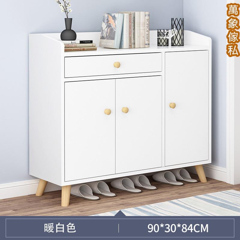 QS133【雙色選擇】鞋櫃 儲物櫃 鞋架 玄關櫃 門廳櫃 門口鞋櫃 收納鞋櫃 層櫃 雜物櫃Shoe cabinet, lockers ...