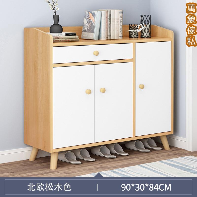 QS133【雙色選擇】鞋櫃 儲物櫃 鞋架 玄關櫃 門廳櫃 門口鞋櫃 收納鞋櫃 層櫃 雜物櫃Shoe cabinet, lockers ...