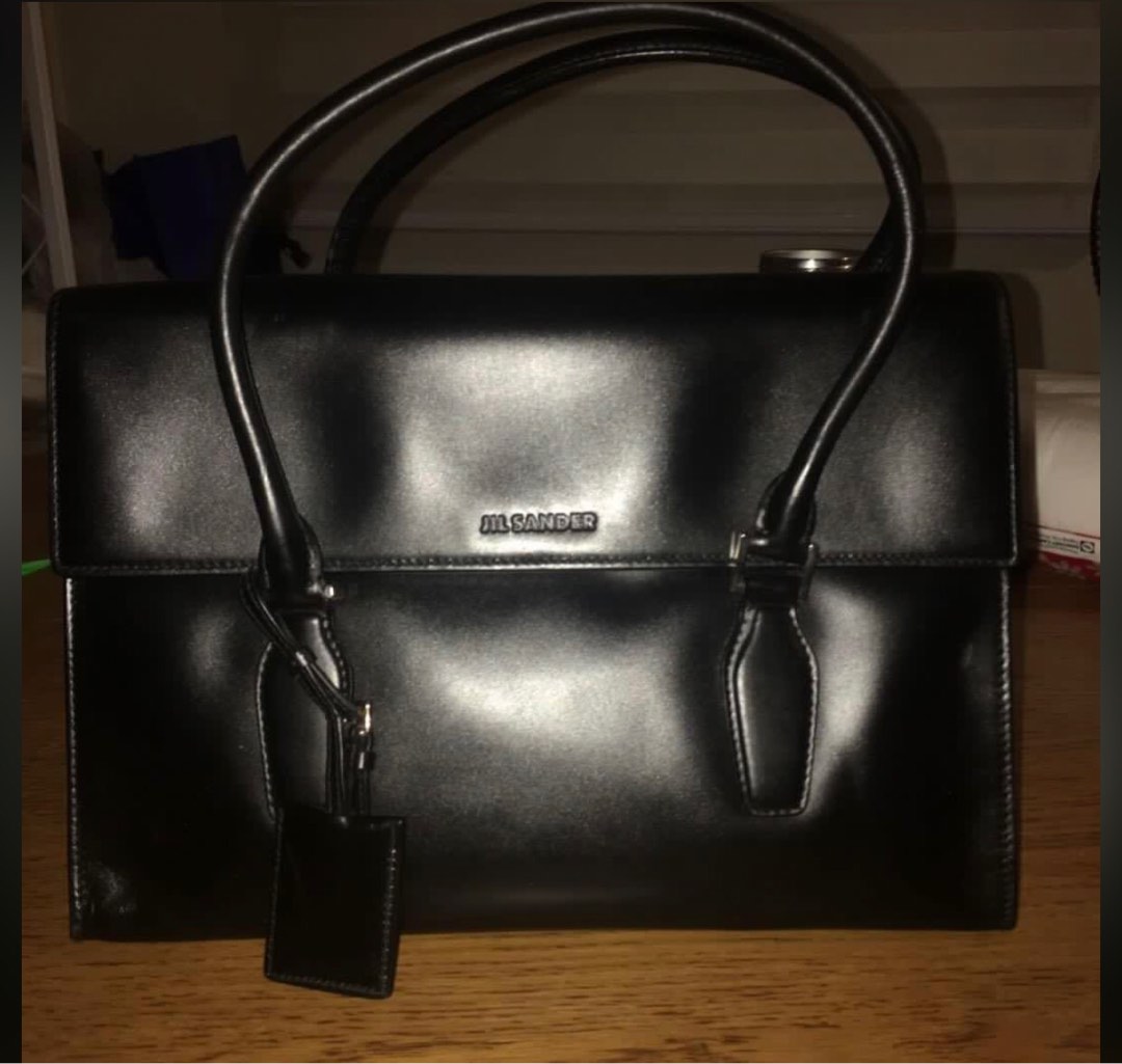 Rare Jil Sanders work bag, Luxury, Bags & Wallets on Carousell