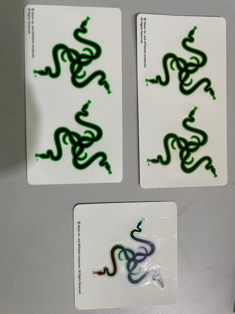 Razer stickers!, Hobbies & Toys, Stationery & Craft, Other Stationery ...