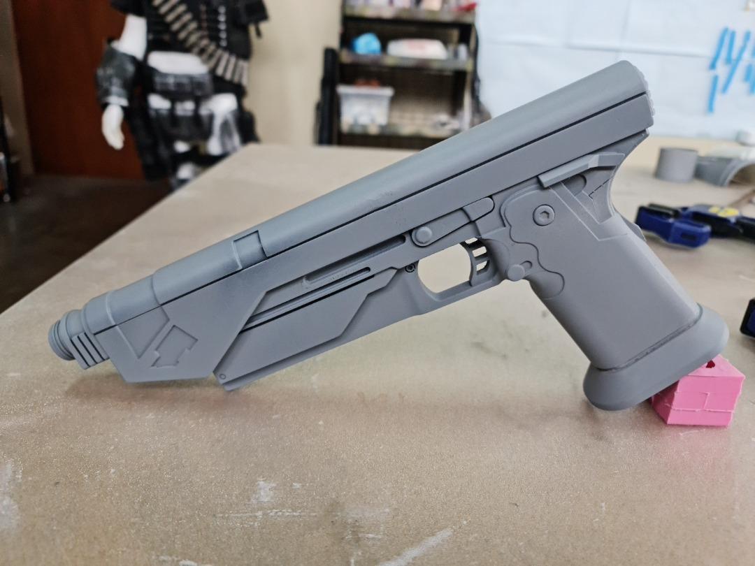 Star Wars Resin Bo Katan's Wester-35 Blaster Prop, Hobbies & Toys, Toys ...