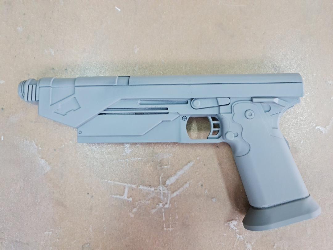 Star Wars Resin Bo Katan's Wester-35 Blaster Prop, Hobbies & Toys, Toys ...