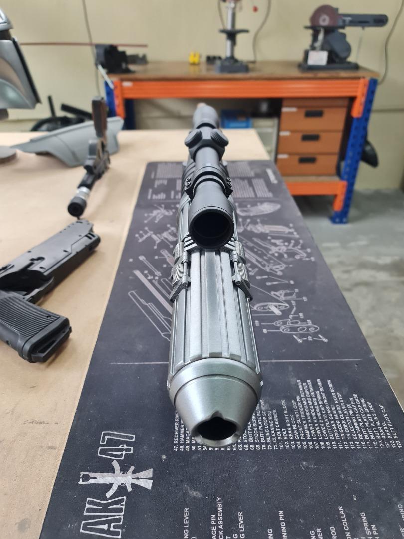 Star Wars Resin Boba Fett EE-3 Carbine Blaster Prop, Hobbies & Toys ...