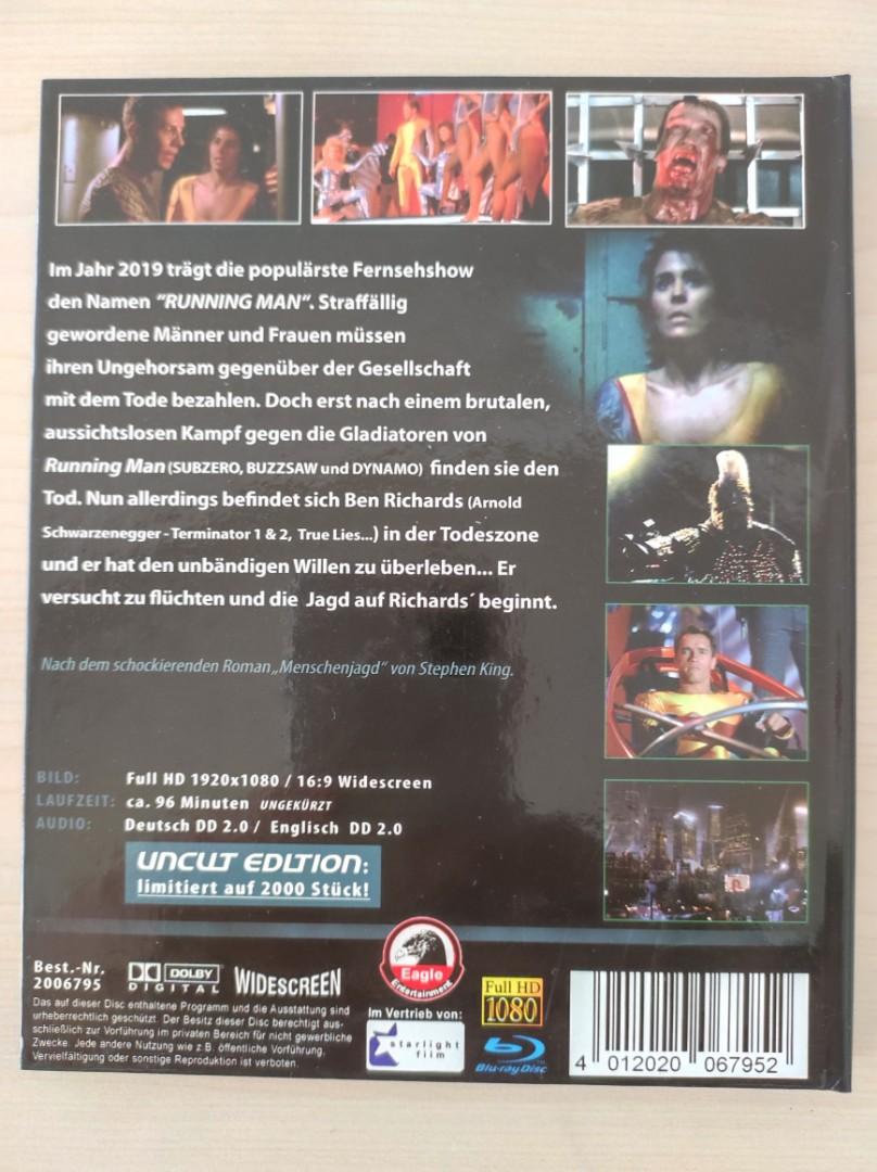 Running Man Uncut - Blu-ray, Hobbies & Toys, Music & Media, CDs & DVDs ...