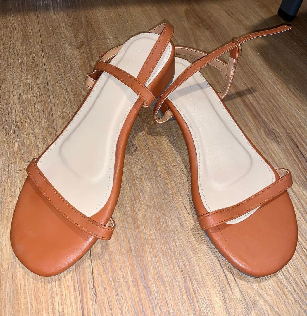 Rust 2 strap sandals, Women's Fashion, Footwear, Flats & Sandals on ...
