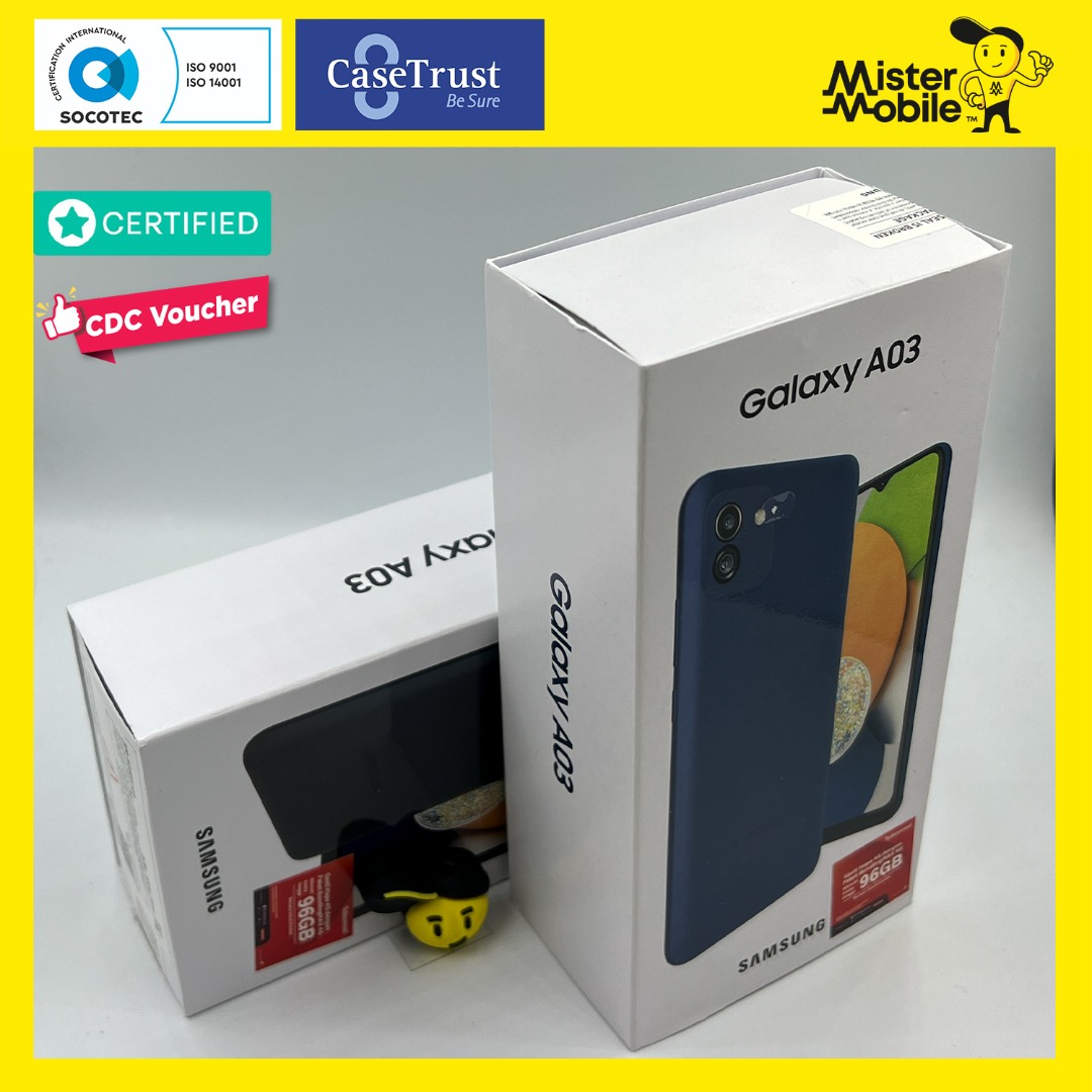 Samsung Galaxy A03 32 32GB New Export Set, Mobile Phones & Gadgets ...