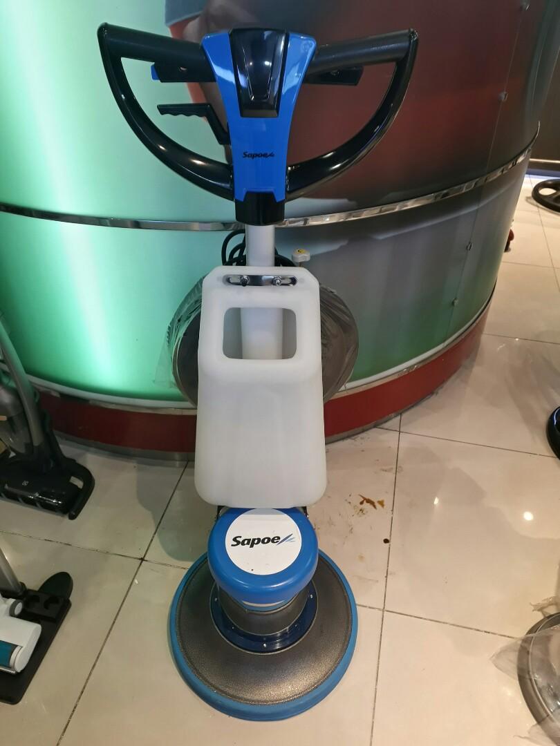 Sapoe Floor Polisher Wet and Dry 17" SFP-00217, Furniture & Home Living ...