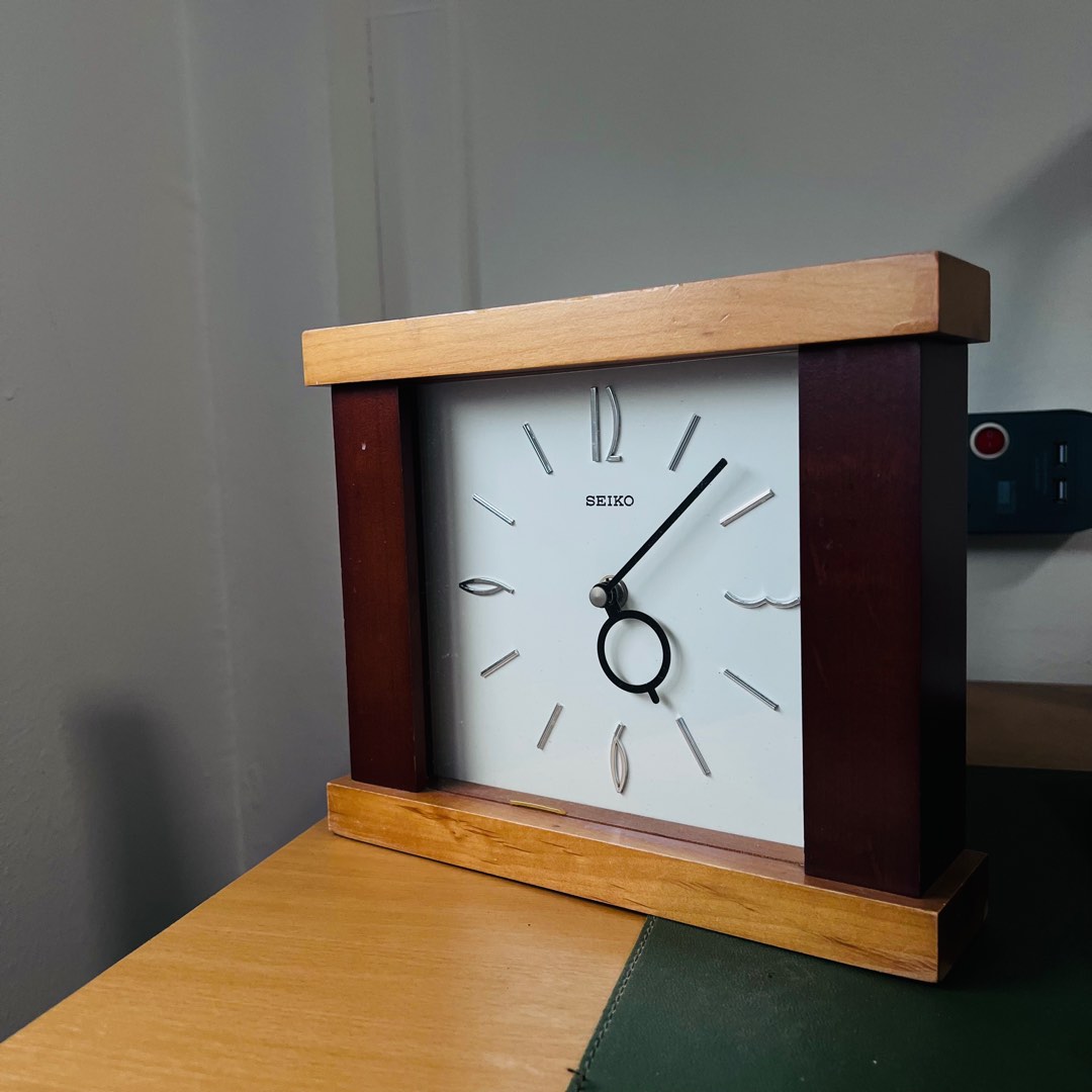 SEIKO clock (Japan), Furniture & Home Living, Home Decor, Clocks on ...