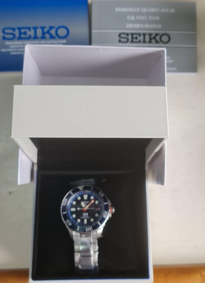 Seiko Solar Prospex (blue divers watch) brand new in box, in ...