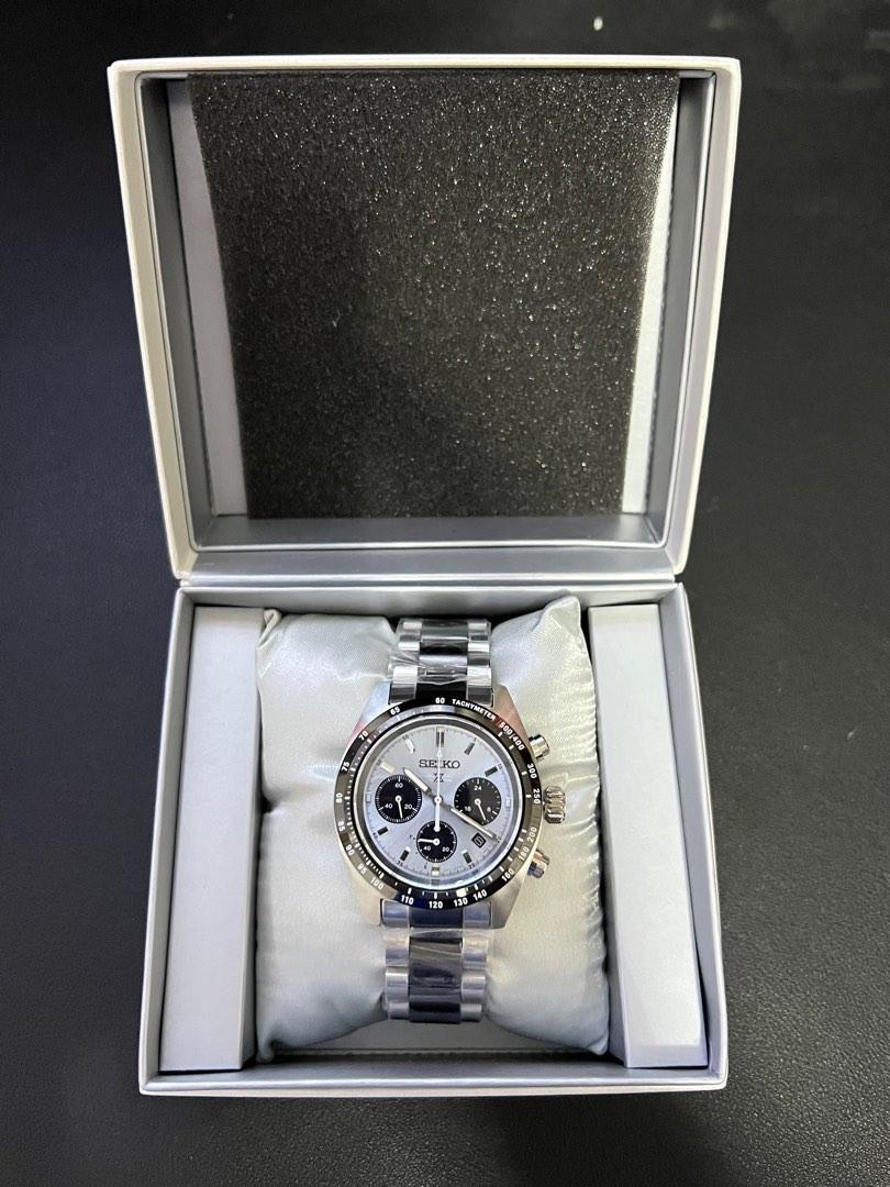 Seiko Speedtimer Ice Blue Panda Chronograph, Men's Fashion, Watches ...