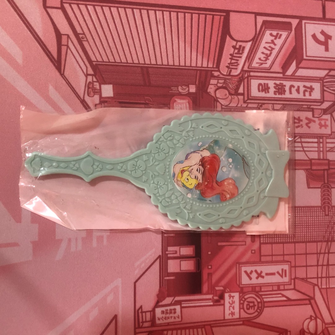 SERIA ARIEL LITTLE MERMAID HAND MIRROR, Furniture & Home Living, Home ...