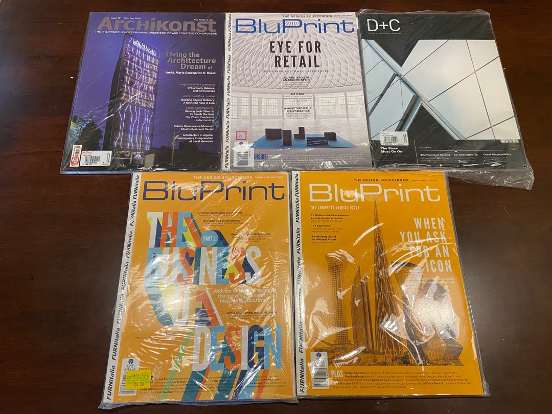 (SET) Architectural Magazines, Hobbies & Toys, Books & Magazines ...