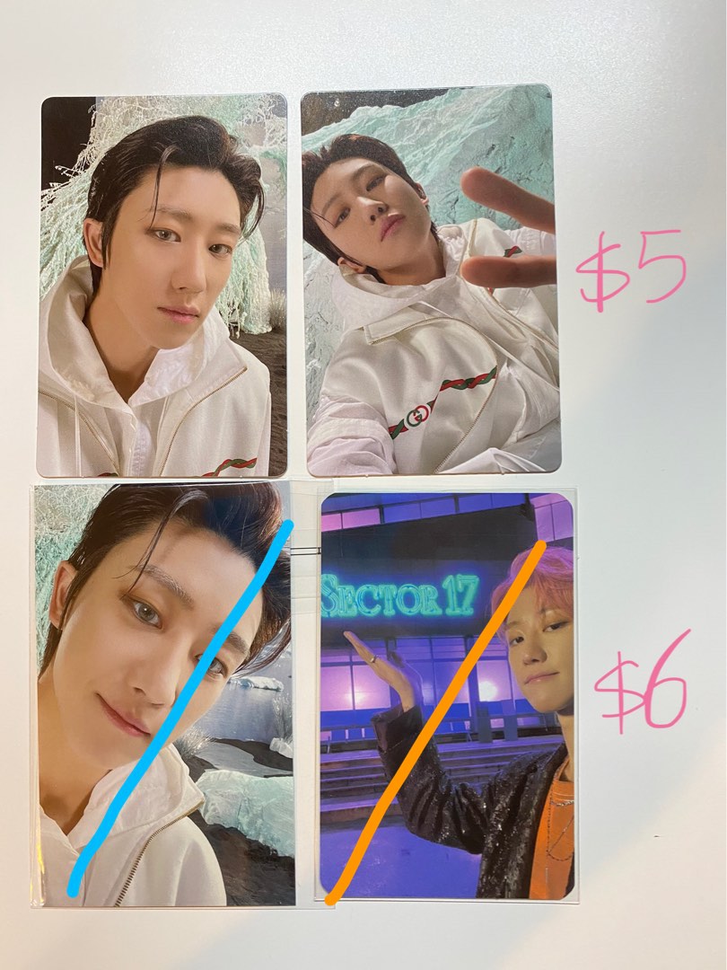 Seventeen - The 8 minghao photocard (Sector 17, Face the Sun), Hobbies ...