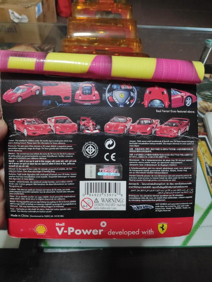 Shell Ferrari Car by Hotwheels, Hobbies & Toys, Toys & Games on Carousell