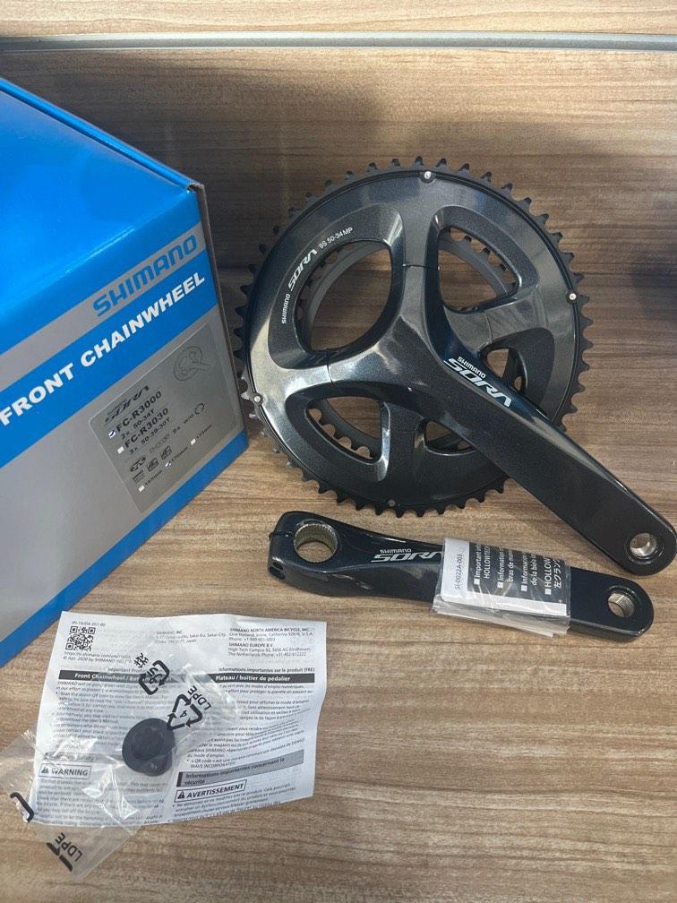 Shimano Sora Crankset Front Chainwheel, Sports Equipment, Bicycles & Parts, Parts & Accessories ...