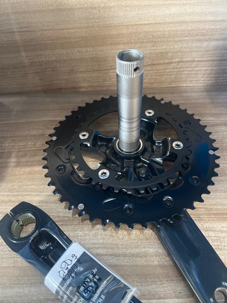 Shimano Sora Crankset Front Chainwheel, Sports Equipment, Bicycles ...