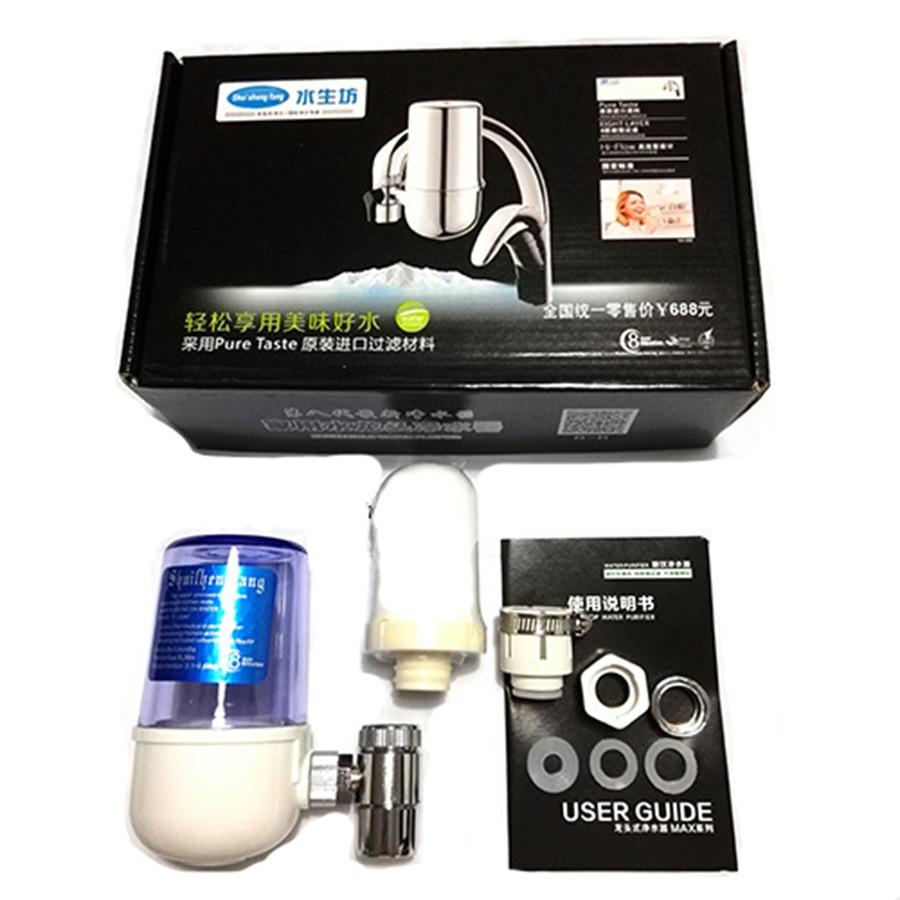360* Rotation 8 Layer Filtration Sink Tap Water Purifier Filter Water ...