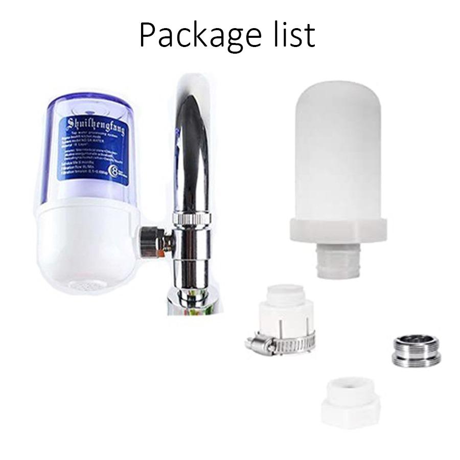 360* Rotation 8 Layer Filtration Sink Tap Water Purifier Filter Water ...
