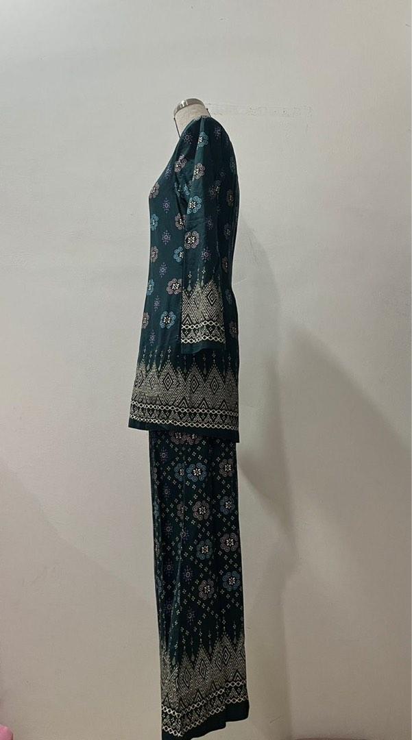 Preloved Sireh Pinang Modern Kurung, Women's Fashion, Muslimah Fashion ...