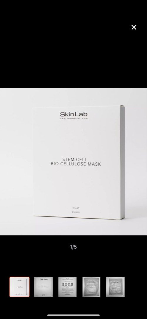 Skin Lab Stem Cell Bio Cellulose Mask, Beauty & Personal Care, Face ...