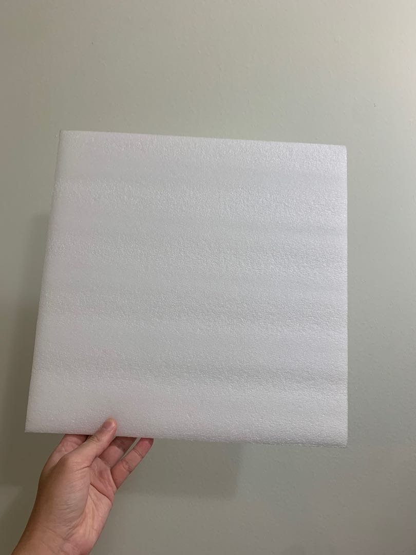 Soft styrofoam square for padding, Hobbies & Toys, Stationery & Craft ...