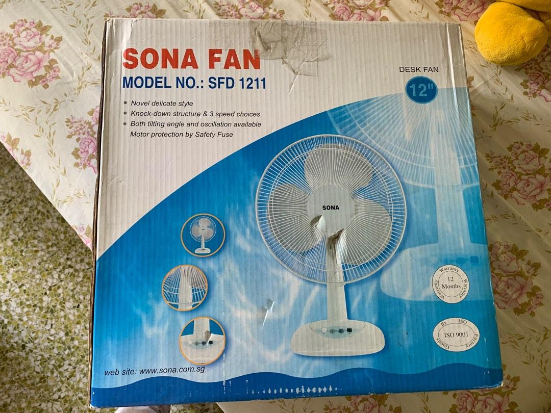 Sona Fan, Furniture & Home Living, Lighting & Fans, Fans on Carousell